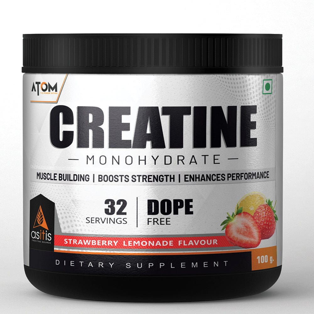 ATOM creatine monohydrate, asitis creatine monohydrate