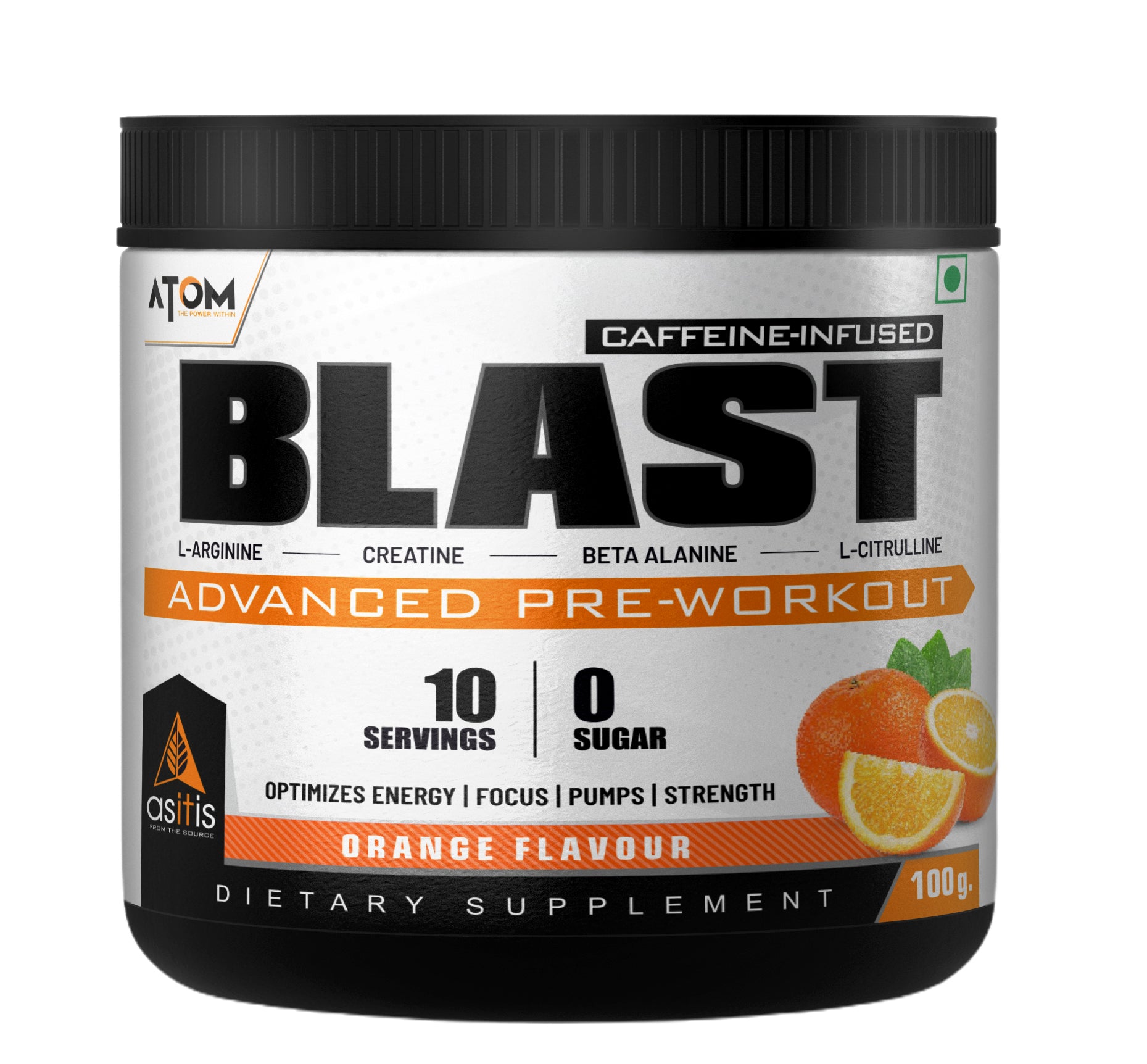 ATOM BLAST Advanced Pre- Workout — AS-IT-IS Nutrition