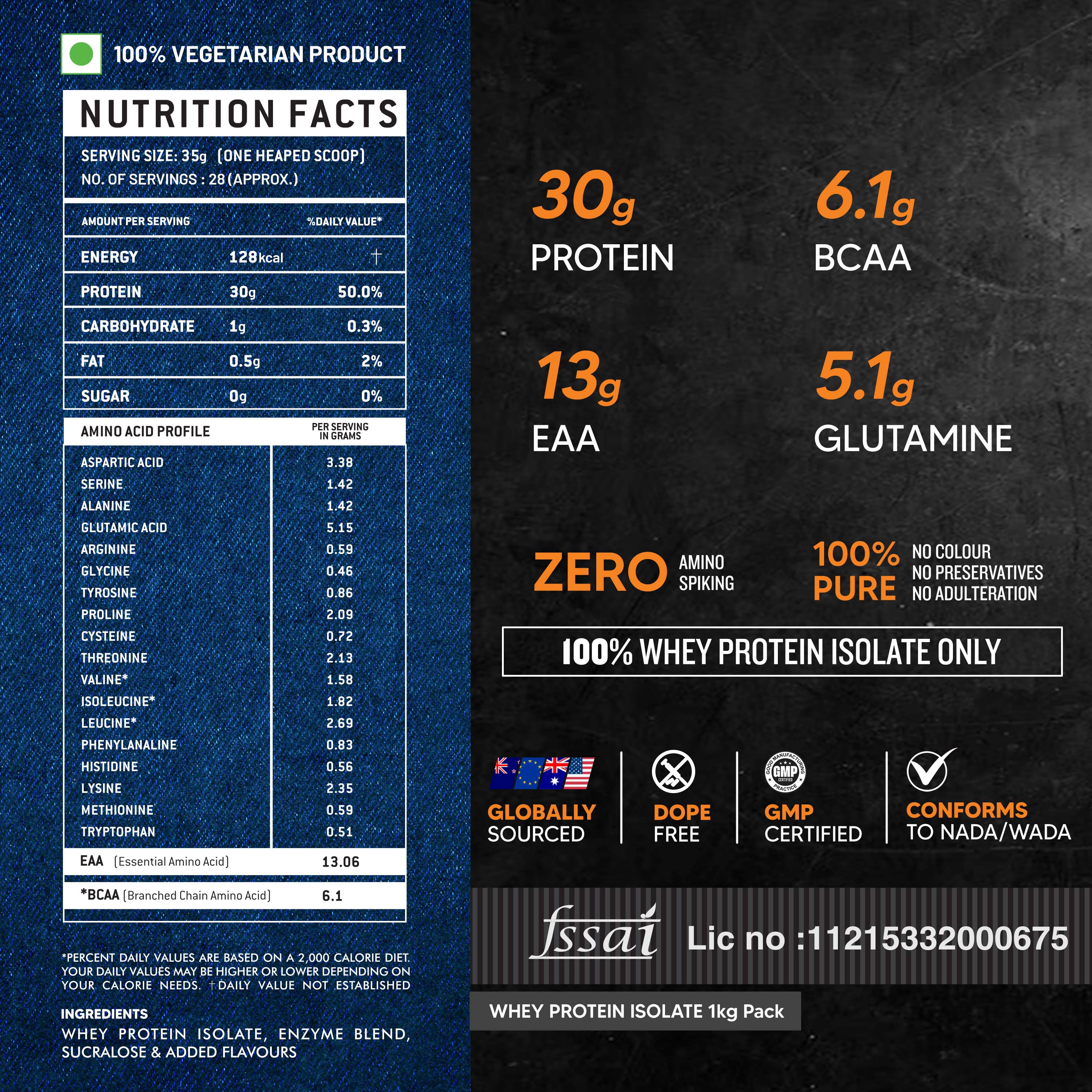 AS-IT-IS ATOM Whey Protein Isolate — AS-IT-IS Nutrition