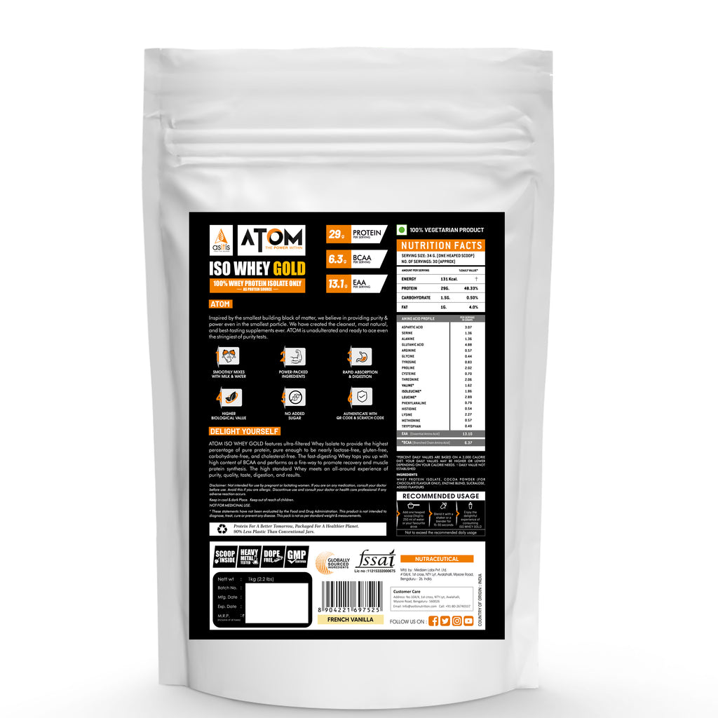 asitisnutrition Iso whey gold