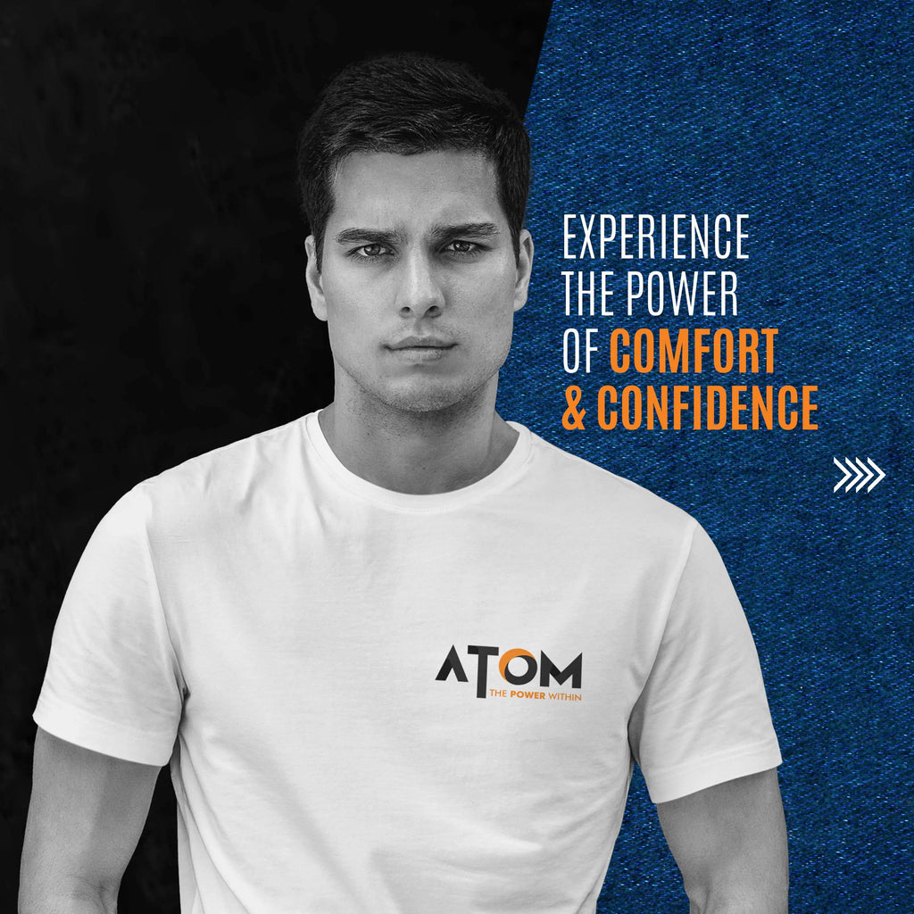 ATOM Gym T-shirt Made From Recycled PET | Relaxed Fit | Soft | Breatha
